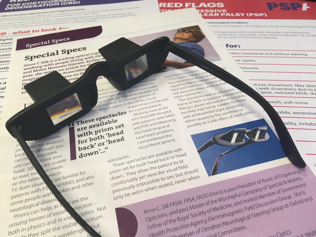 Durham University study into use of prism glasses - PSPA